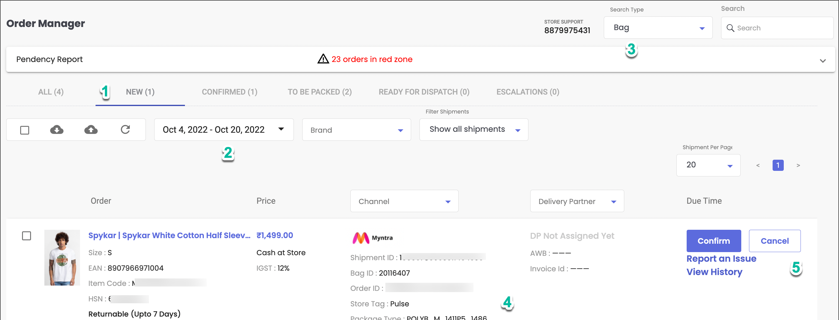 Myntra Order Processing Fynd Platform