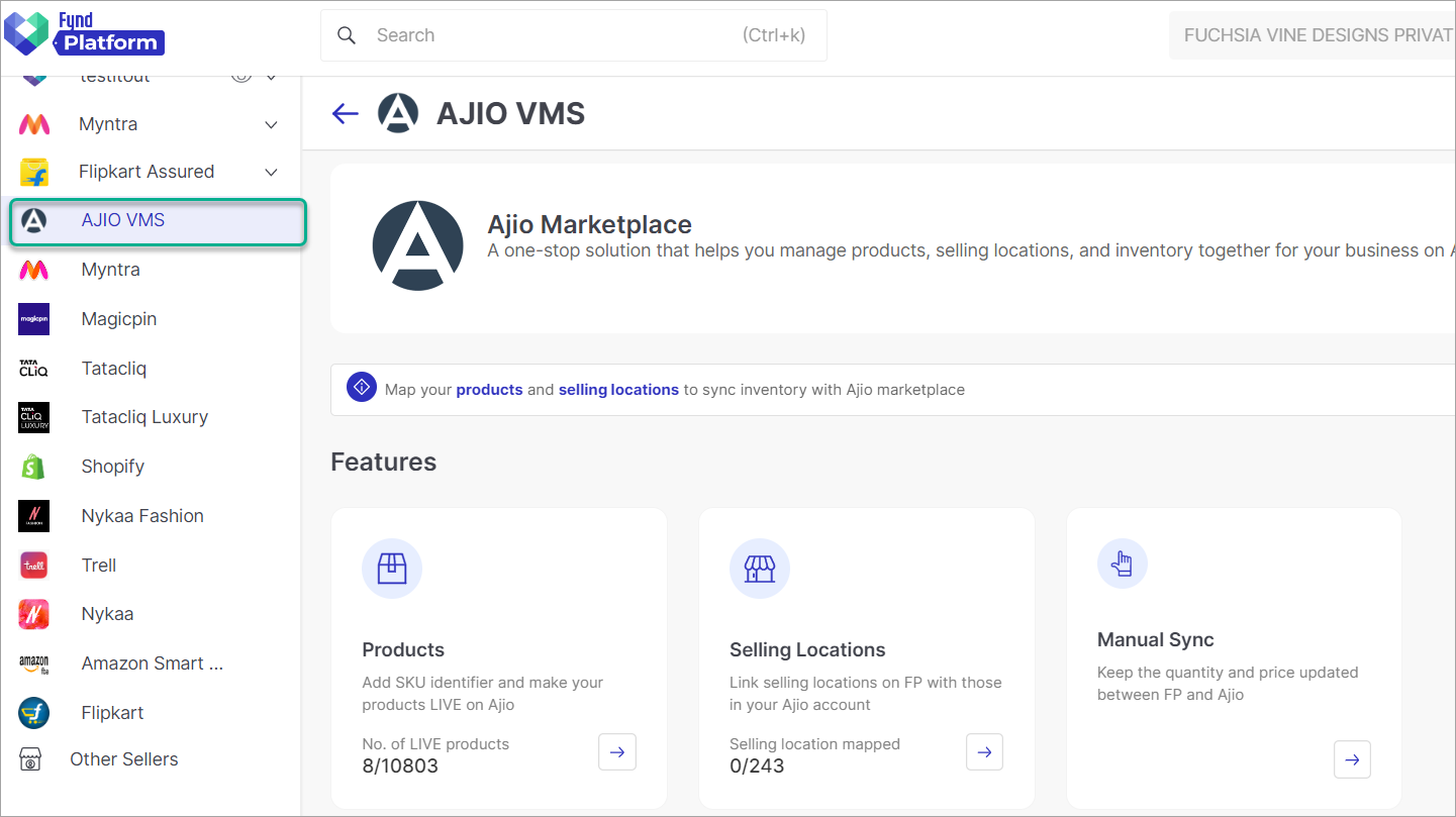 Scope of Integration | Fynd Platform