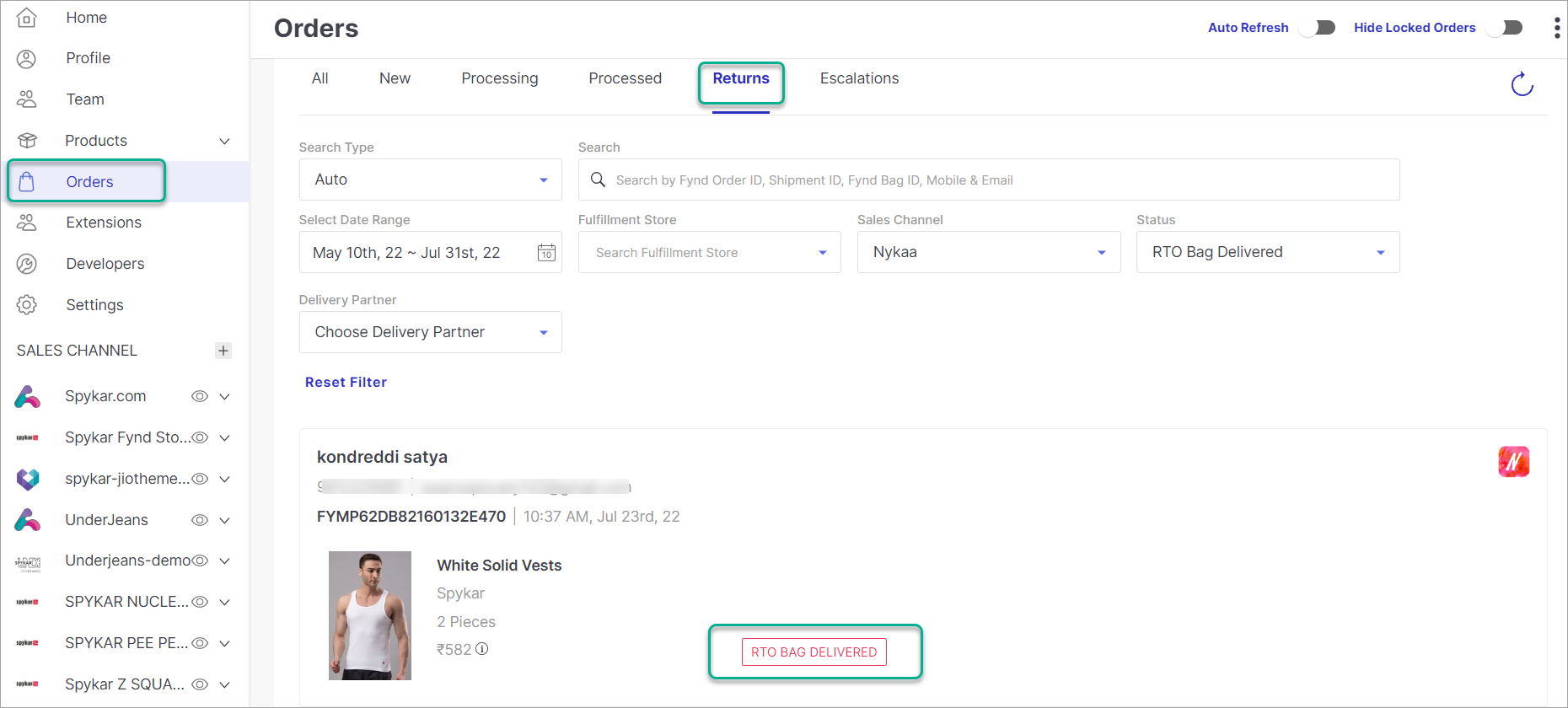 Scope of Integration | Fynd Platform