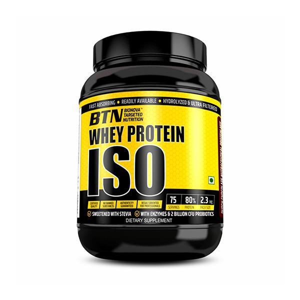 BTN Whey Protein Iso Powder 2.3 kg Online at Best Price - Whey Proteins