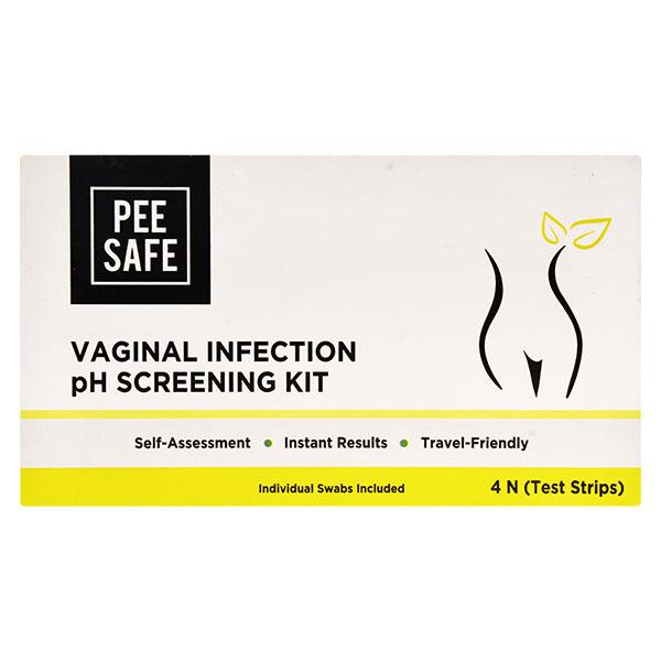 Buy Pee Safe Vaginal Infection pH Screening Kit (4N) 1's Online at Discounted Price | Netmeds