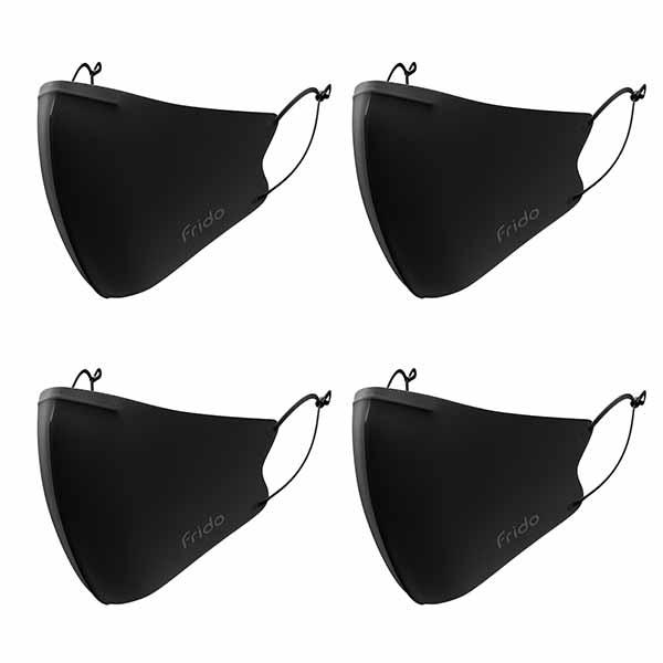 Frido Ultimate Pro Reusable Copper Face Mask (Pack of 4) (L) 1's Online ...