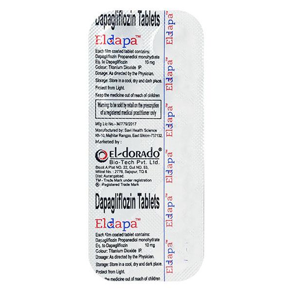 ELDAPA Tablet 10's : Price, Uses, Side Effects | Netmeds