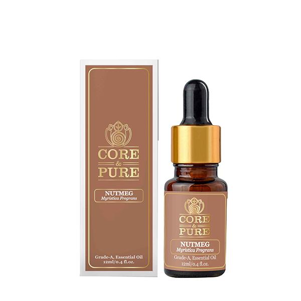 Core & Pure Grade A Essential Oil - Nutmeg 12 ml Online at Best Price ...