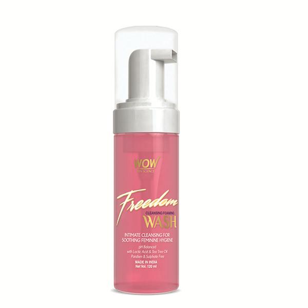 Buy WOW Skin Science F&G Freedom Cleansing Foam Wash 120 ml Online at ...
