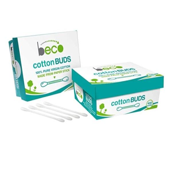 Beco Cotton Buds with Paper Stick (400 Swabs ) 200's