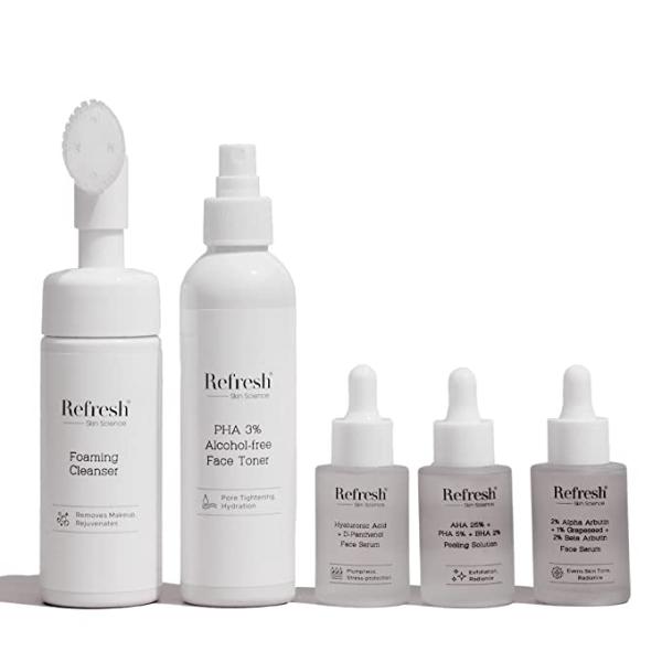 Refresh Skin Science Skin Brightening Kit (Foaming Cleanser 150 ml ...