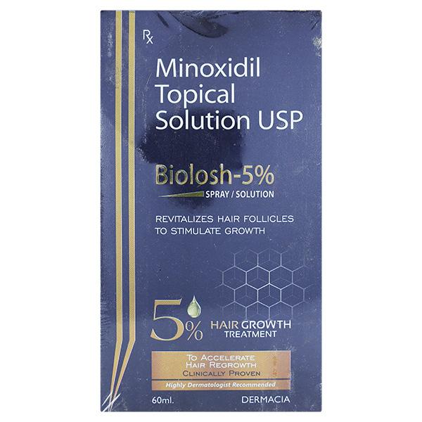 BIOLOSH 5% Solution 60ml : Uses, Side Effects, Price | Netmeds