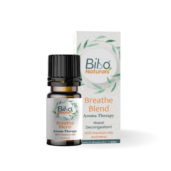 Bibo Naturals Breathe Blend Aroma Therapy Nasal Decongestant 5 ml ...