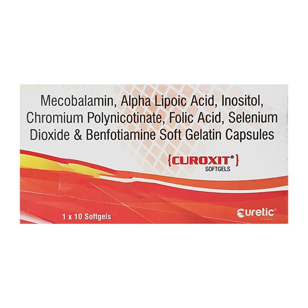 Buy CUROXIT Softgel Capsule 10's Online at Upto 25% OFF | Netmeds