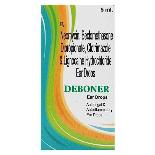 Buy DEBONER Ear Drops 10ml Online at Upto 25% OFF | Netmeds