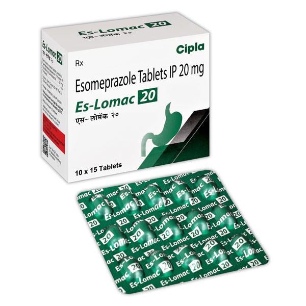 Buy ES LOMAC 20 Tablet 15's Online at Upto 25% OFF | Netmeds