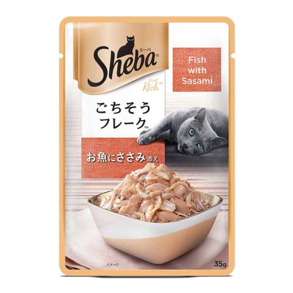Sheba Feast of Flakes for Cats - Fish with Sesami 35 gm
