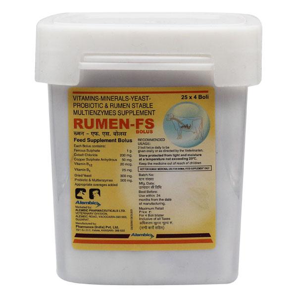 Buy Rumen FS Bolus 4's Online at Best Price - Feed Supplements