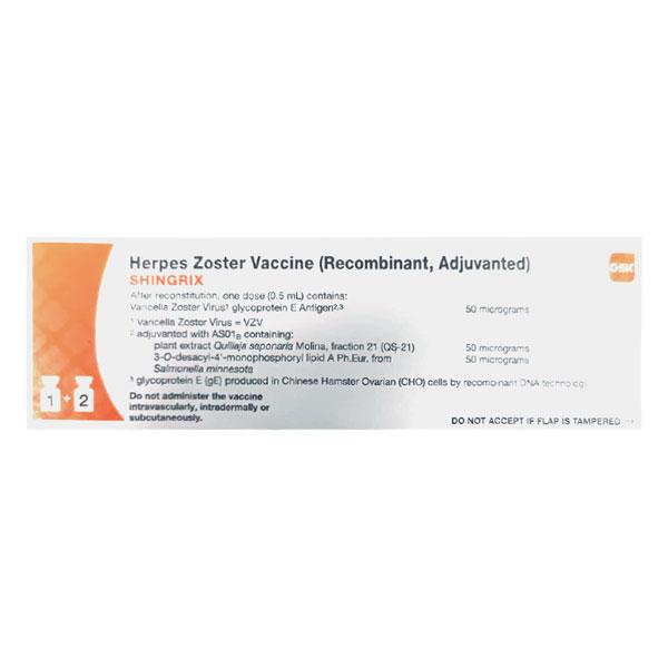 Buy SHINGRIX Vaccine 1's Online at Upto 25% OFF | Netmeds
