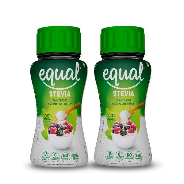 Buy Equal Stevia Plant Based Natural Sweetener (Pack of 2 x 150 gm) 1's ...