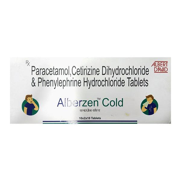 ALBERZEN COLD Tablet 10's Price, Uses, Side effects, Substitutes | Netmeds