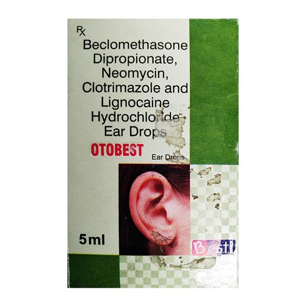 Buy OTOBEST Ear Drops 5ml Online at Upto 25% OFF | Netmeds