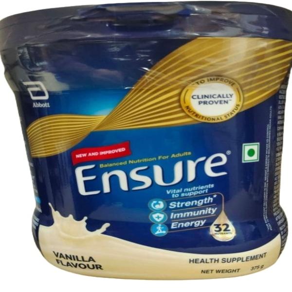 Buy Ensure Nutritional Powder - Vanilla Flavour 375 gm (Pet Jar) 1 g ...