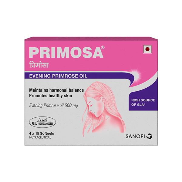 Primosa 500mg Capsule 15'S (N) : Uses, Side Effects, Price | Netmeds