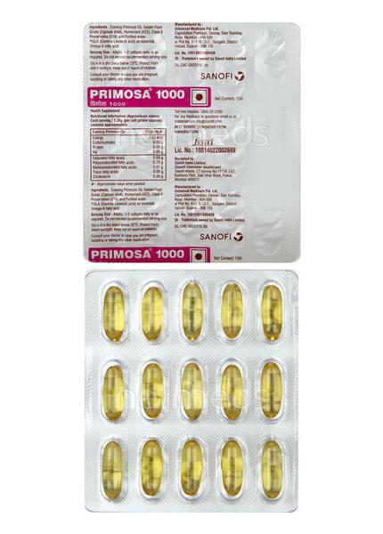 Primosa 1gm Capsule 15'S - Buy Medicines online at Best Price from ...