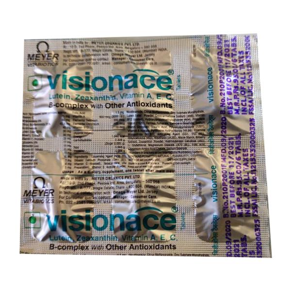 Visionace Tablet 6'S - Buy Medicines online at Best Price from Netmeds.com