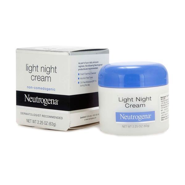 NEUTROGENA LIGHT NIGHT CREAM 63GM