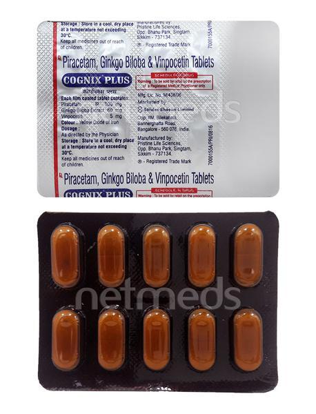 Cognix Plus 60/800/5mg Tablet 10'S