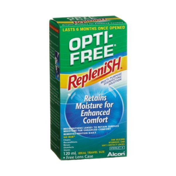 Buy OPTI-FREE Replenish Multipurpose Disinfecting Solution 120 ml ...