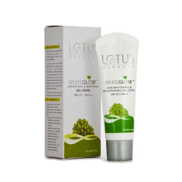 Lotus White Glow Skin Whitening & Brightening Gel Cream 18 gm