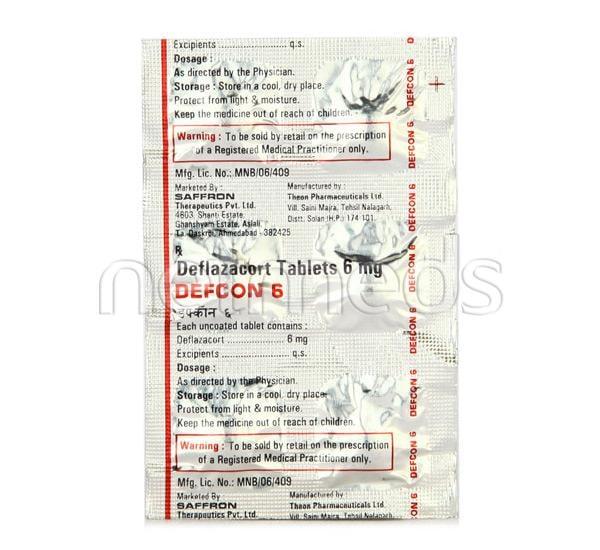 Defcon 6mg Tablet 6'S