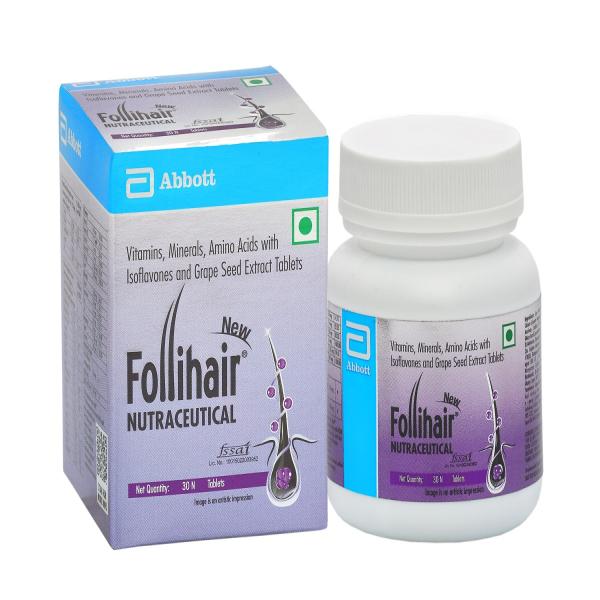 New Follihair Tablet: View Price, Benefits, Side Effects | Netmeds