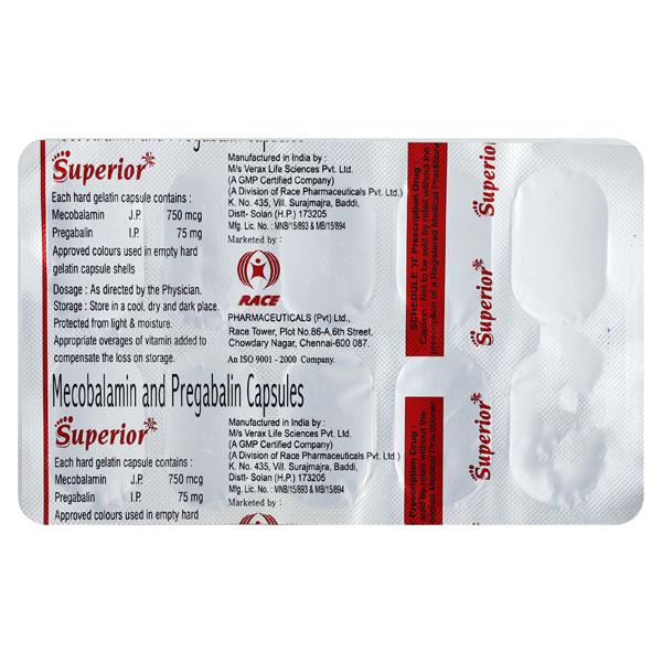Superior Capsule 10'S - Buy Medicines online at Best Price from Netmeds.com