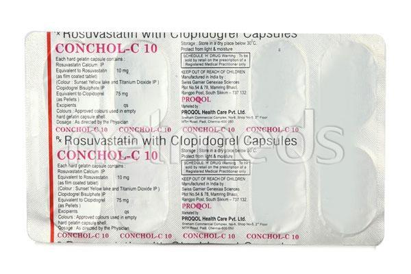 Conchol C 10mg Capsule 10'S : Price, Uses, Side Effects | Netmeds