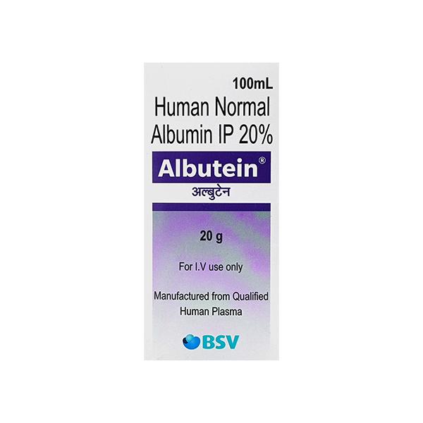 Albutein Infusion 100ml : Price, Uses, Side Effects | Netmeds