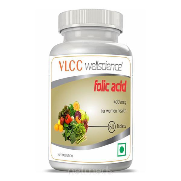 VLCC Wellscience Folic Acid Tablets 60's