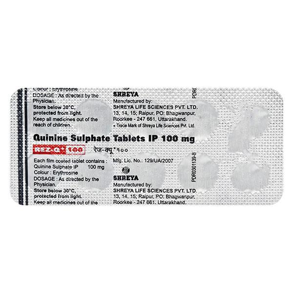 REZ Q 100mg Tablet 10'S