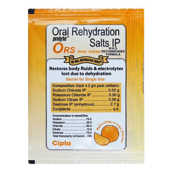 ORS Prolyte Orange Powder 4.2Gm : Uses, Side Effects, Price | Netmeds