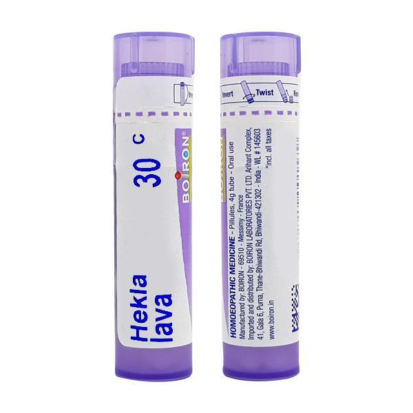 Buy Boiron Hekla Lava 30C Multi Dose PELLETS 4 GM Online at Discounted ...