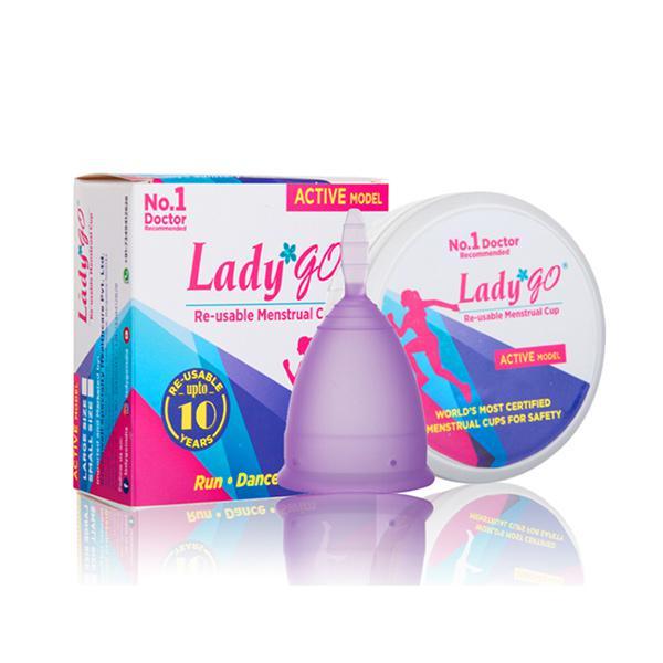 Buy Ladygo Menstraul Cup-Active ( Large) 1's Online at Best Price ...