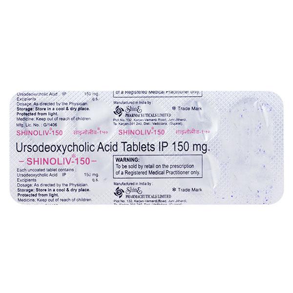 Buy SHINOLIV 150mg Tablet 10's Online at Upto 25% OFF | Netmeds