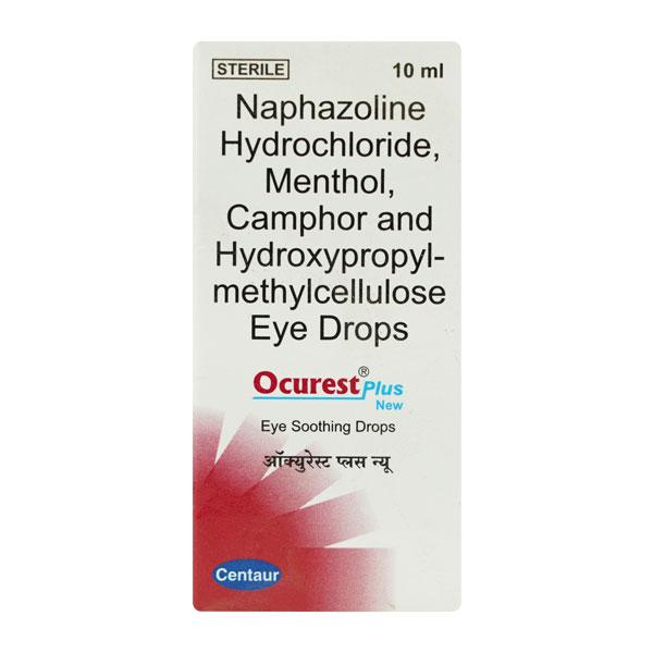 OCUREST PLUS NEW Eye Drops 10ml : Price, Uses, Side Effects | Netmeds