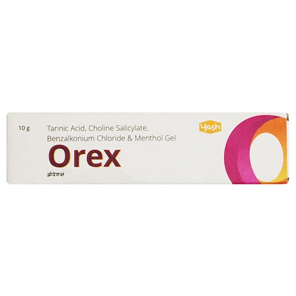 Buy OREX Gel 10gm Online at Upto 25% OFF | Netmeds
