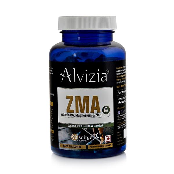 Alvizia ZMA Softgel Capsule 90's Online at Best Price - Vitamins and ...