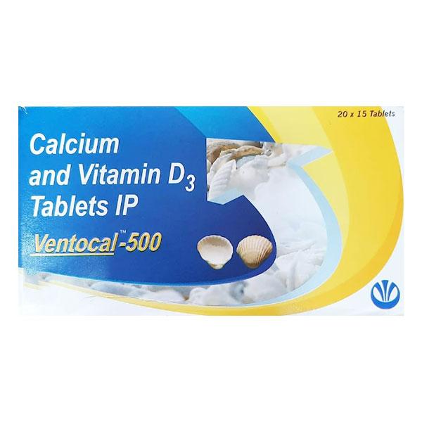 Buy VENTOCAL 500mg Tablet 15's Online at Upto 25% OFF | Netmeds