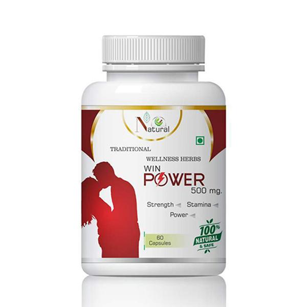 Natural Win Power 500 mg Capsule 60's