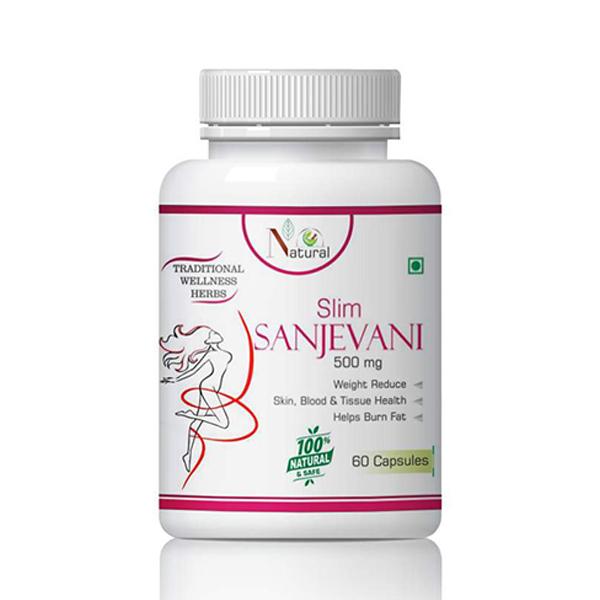 Natural Slim Sanjevani 500 mg Capsule 60's
