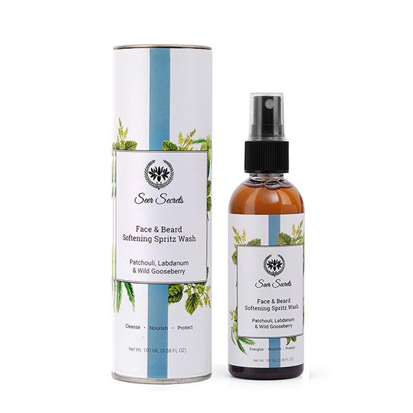 Buy Seer Secrets Face & Beard Softening Spritz Wash - Patchouli ...