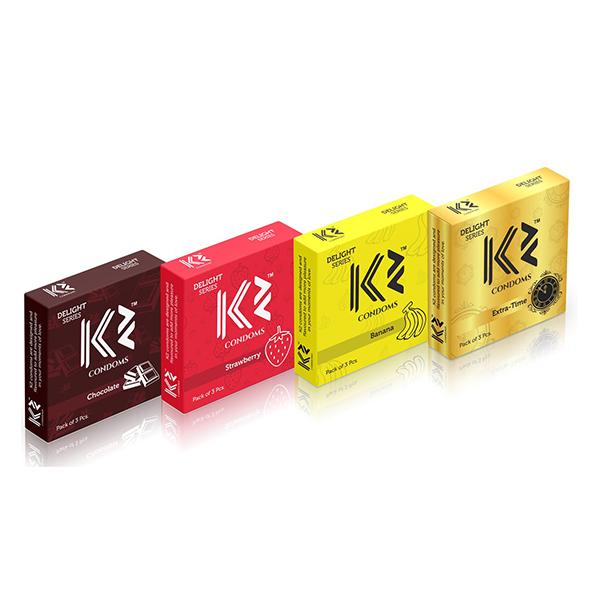 K2 Condoms Combo - 12004 (Pack of 4 x 3's) 1's Online at Best Price ...