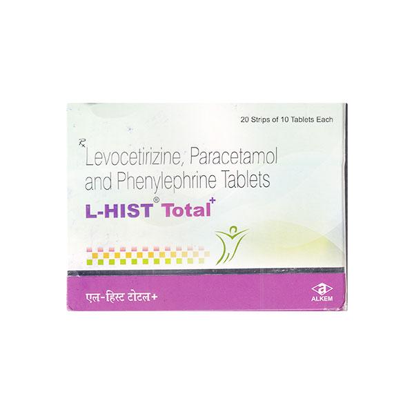 Buy L HIST TOTAL+ Tablet 10's Online at Upto 25% OFF | Netmeds